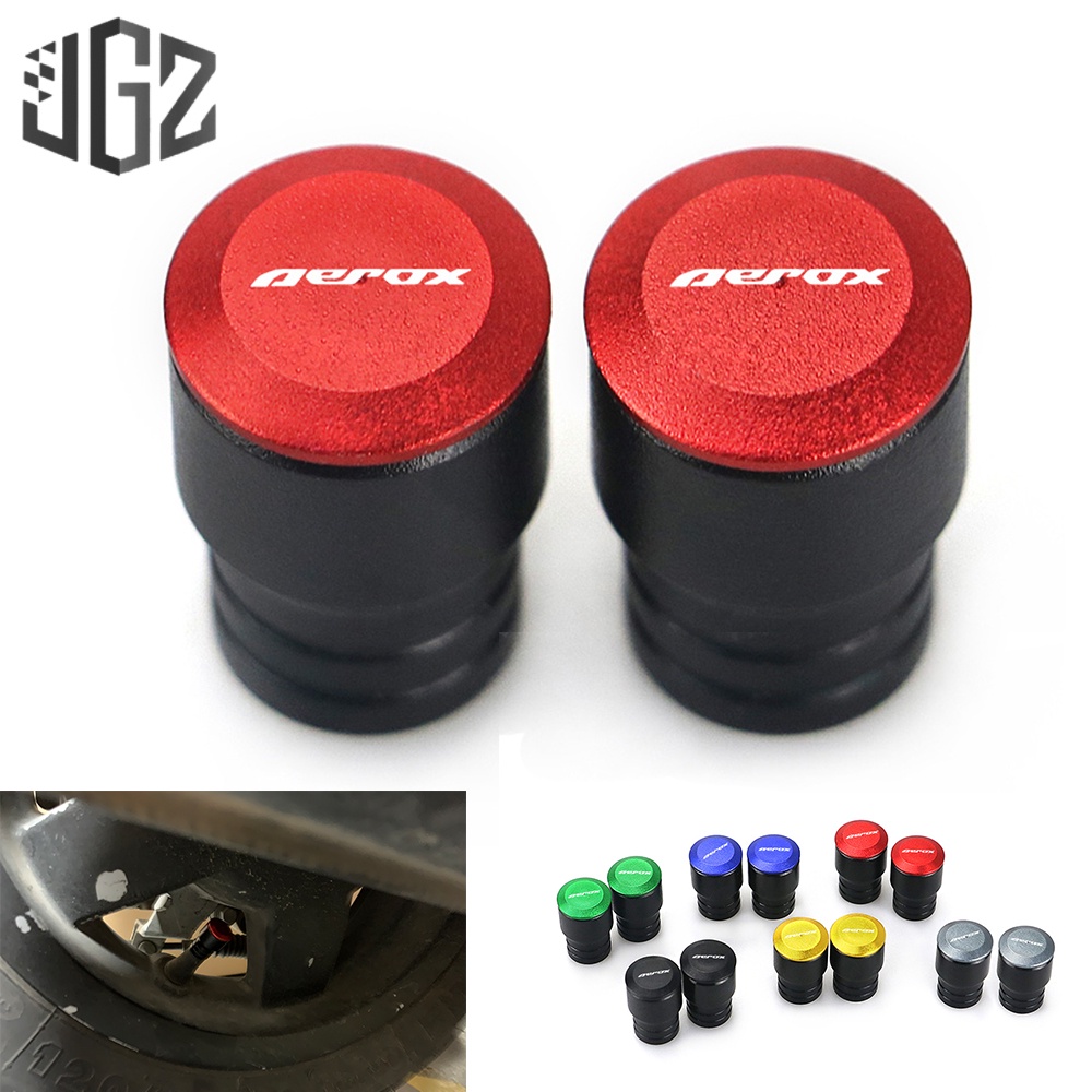 For YAMAHA AEROX NVX 125 155 V1 V2 Tire Valve Cap Motorcycle Tires Air ...