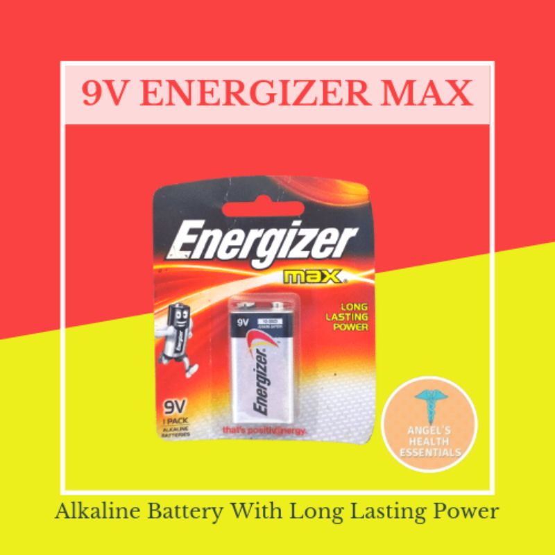 Energizer Max 9 Volts 9V Authentic | Shopee Philippines