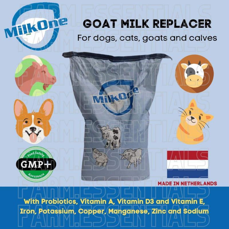 Milk One 25kg / MilkOne Goat Milk Replacer / Milk replacer for dogs ...