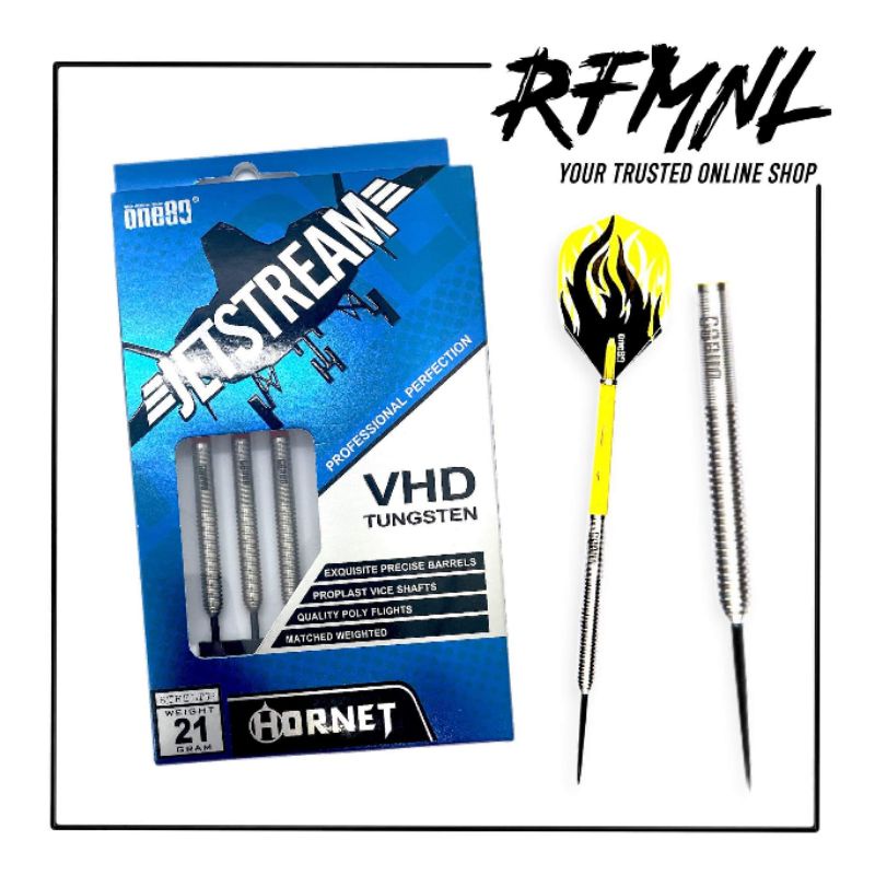 One80 Jetstream Hornet Tungsten Steel tip Dartpin | Shopee Philippines