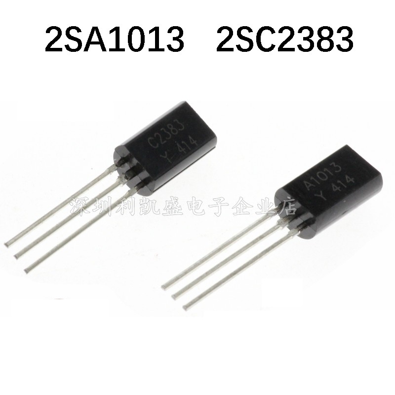 50PCS 2SA1013 2SC2383 A1013 C2383 TO-92L Audio Transistor [Quality ...