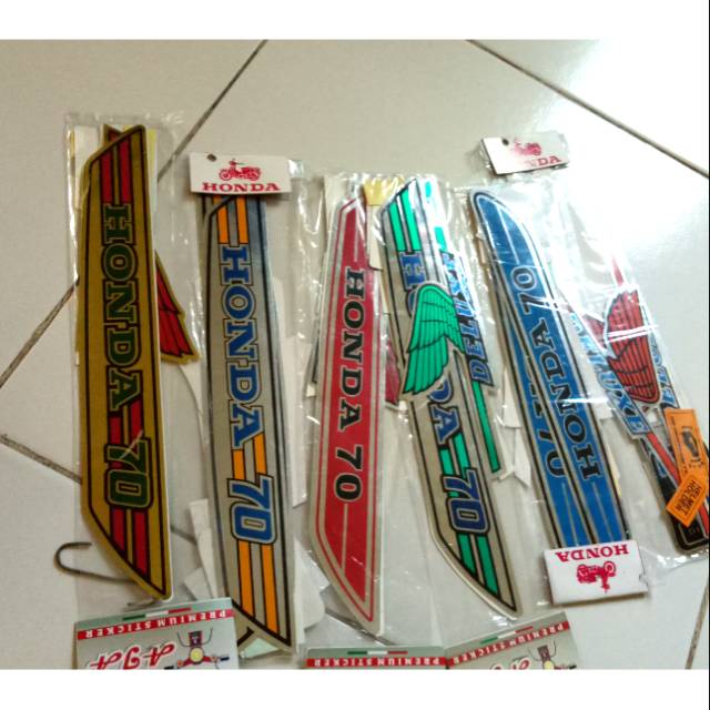 Honda C70 cethul Name Tag Sticker | Shopee Philippines