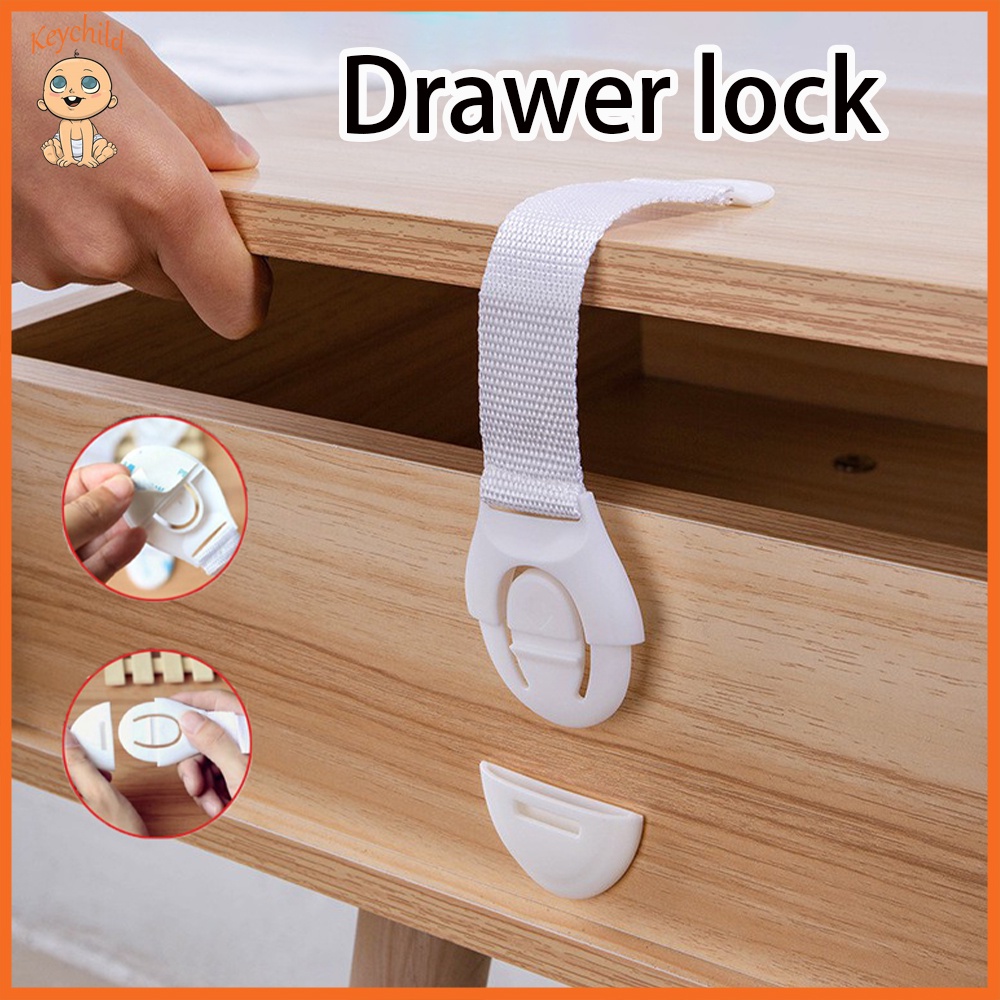 【COD】Baby Drawer Cabinet Lock Protect Kids Security Lock Baby Safety ...