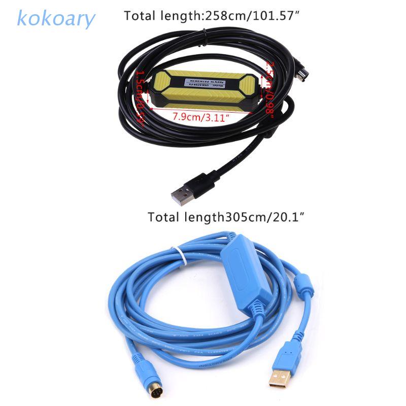 KOK USB-SC09-FX Programming Cable For Mitsubishi FX Series PLC ...