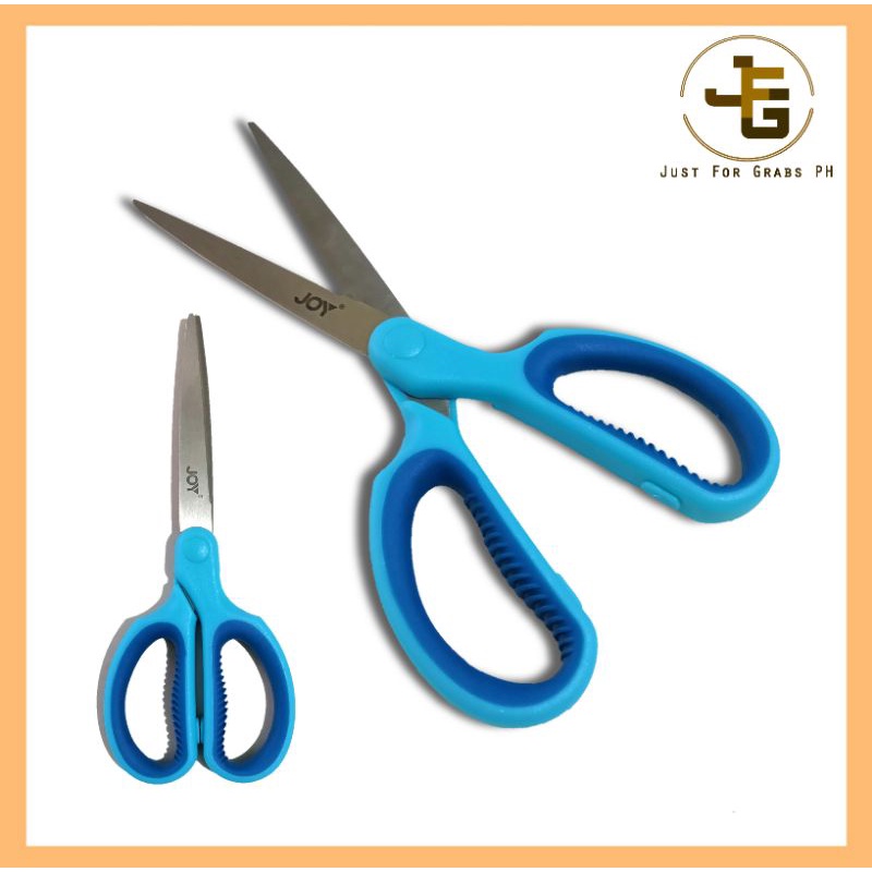Joy Ergonomic Soft Grip Scissors | Shopee Philippines
