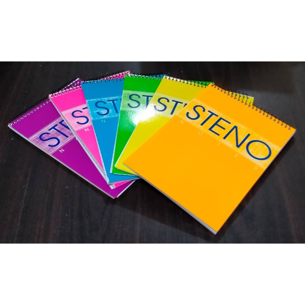 STENO NOTEBOOK (BUBBLES) Vertical Notebook Spiral Notebook | Shopee ...