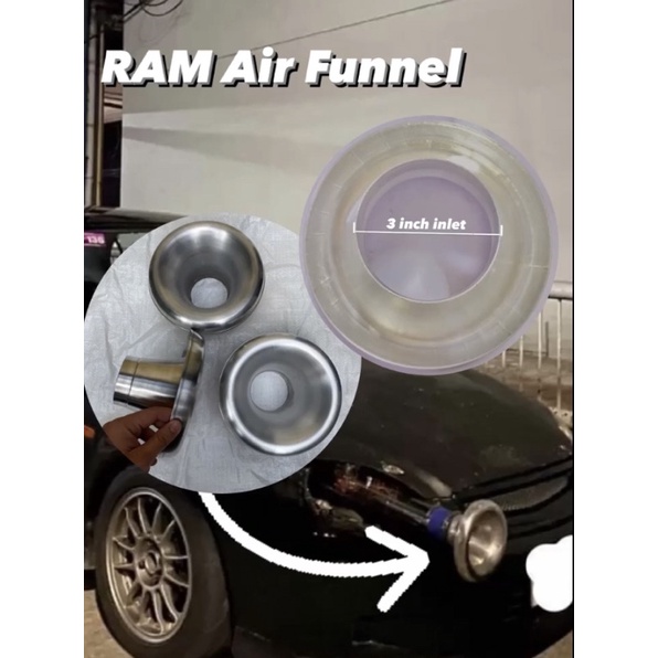 RAM Air Funnel | RAM Air Funnel 3inch Inlet | Shopee Philippines