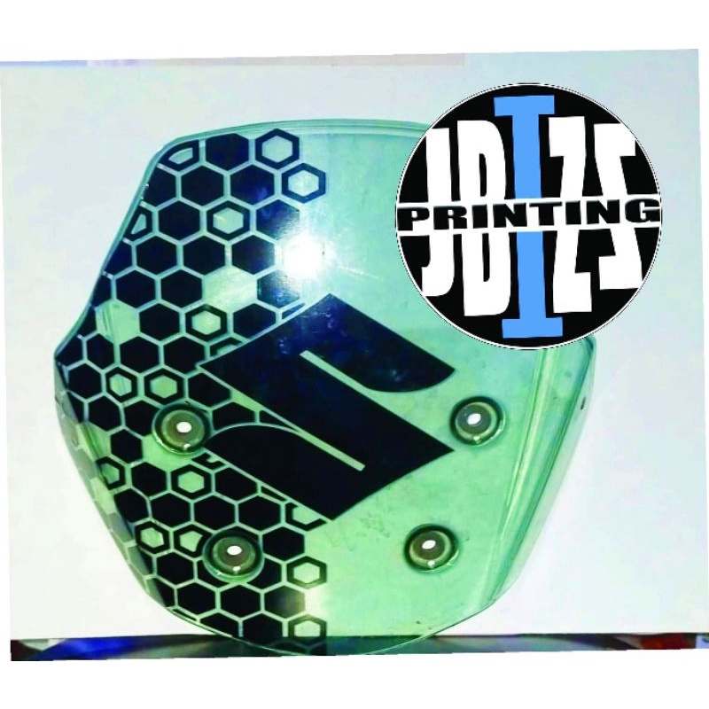 SUZUKI BURGMAN STREET 125 EX 125 STOCK VISOR HONEY COMB STICKER ...