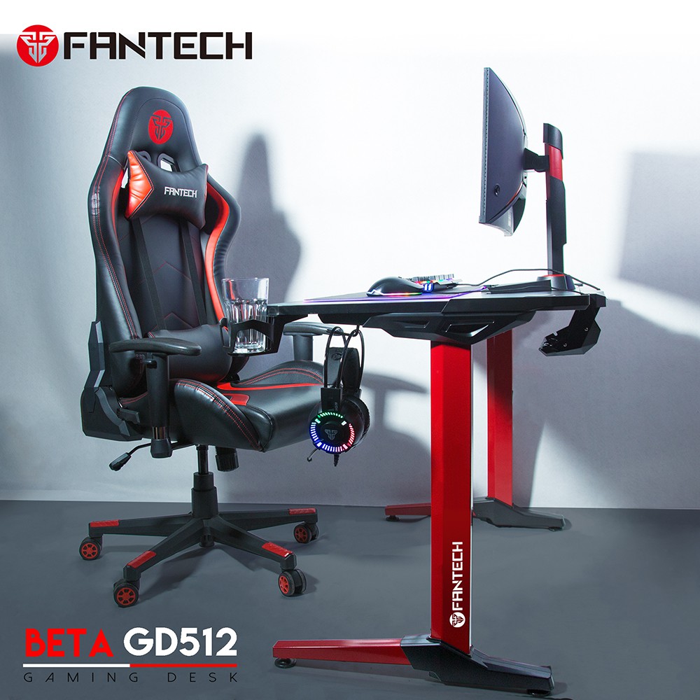 ORIGINAL FANTECH GD512 BETA Gaming Desk Gaming Table Durable Functional ...