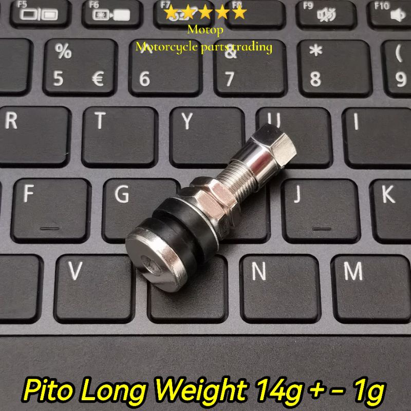 TUBELESS TIRE ALLOY PITO(SIMILAR STAINLESS) STRAIGHT DESIGN W/TIRE ...