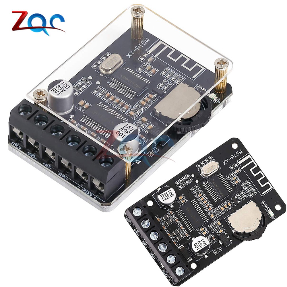 10W/15W/20W/30W/40W Stereo Bluetooth Power Amplifier Board 12V/24V High ...