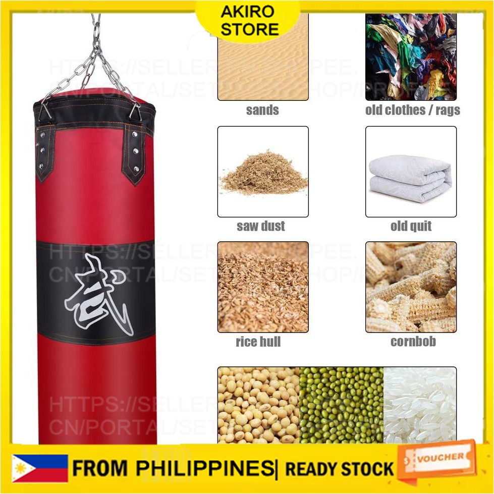 80cm 100cm 120cmSpot Boxing Punching Bag fitness sandbag | Shopee ...