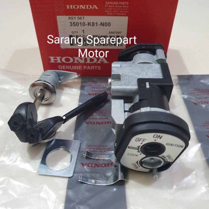 Ignition Key Set Beat Fi Esp 2017-2019 Beat Street K81 | Shopee Philippines