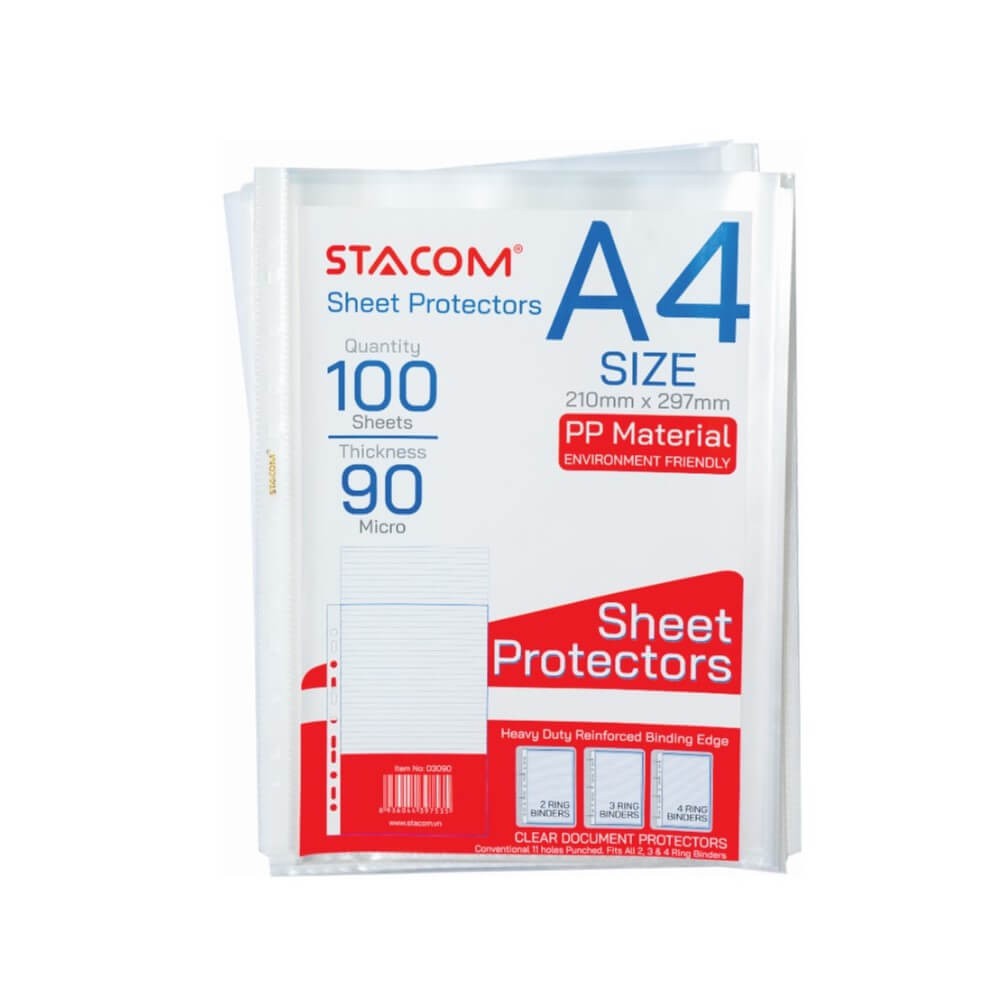 A4 Stacom D3090 Hole Cover, Block Of 100 Genuine | Shopee Philippines