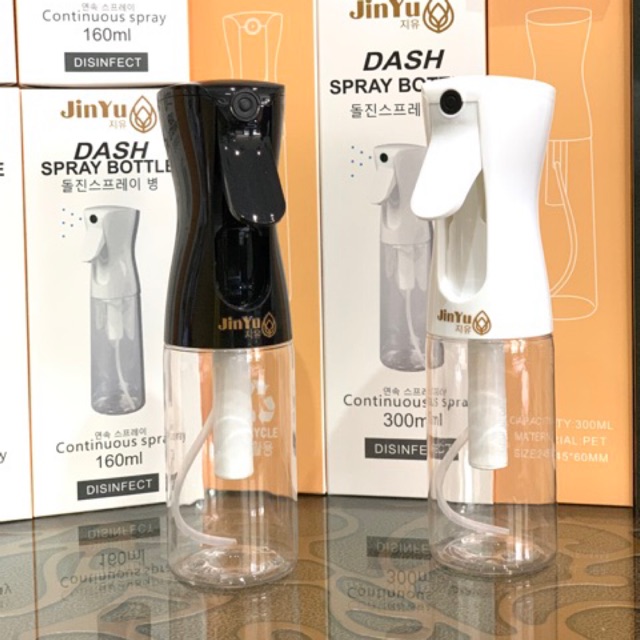 JinYu 160ml Dash Alcohol Continous spray bottle (white) | Shopee ...