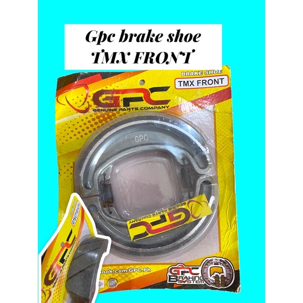 GPC BRAKE SHOE TMX FRONT | Shopee Philippines