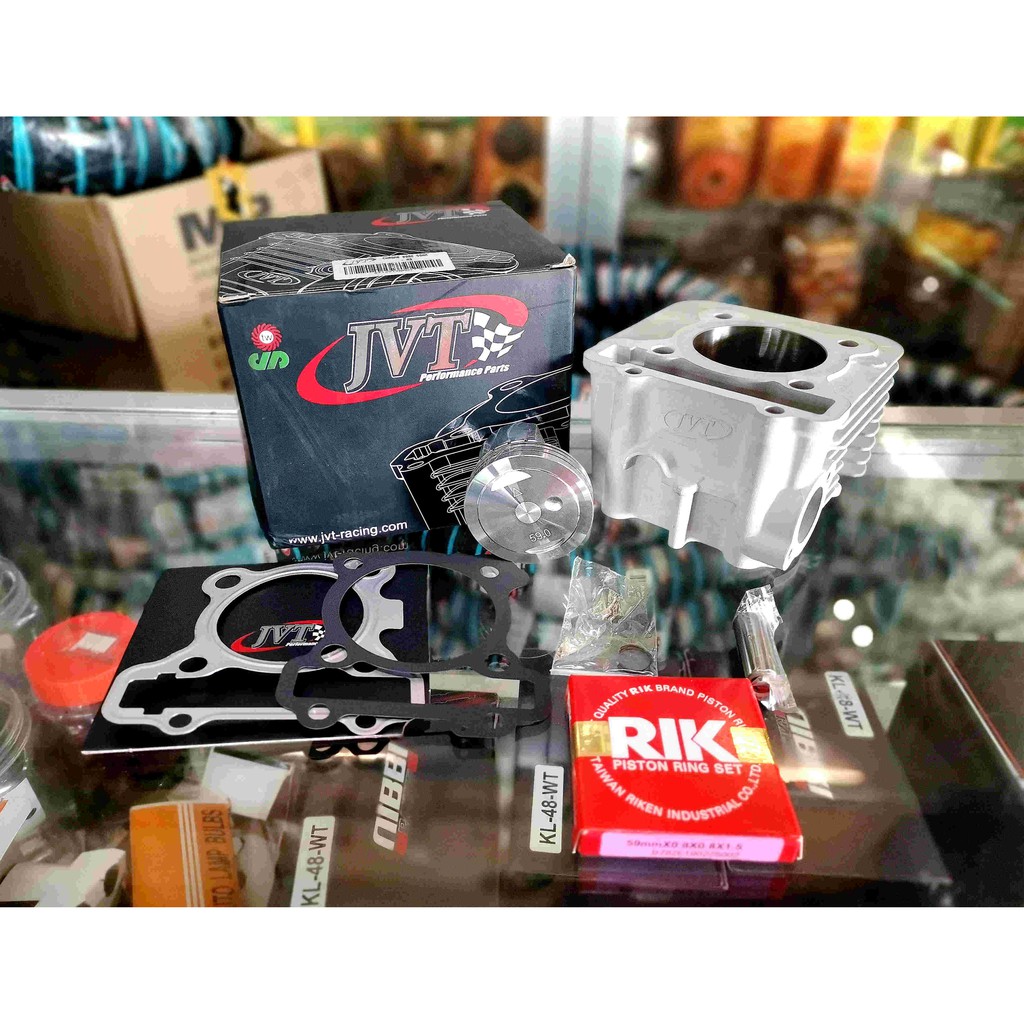 JVT block mio i 125/mio soul i 125 59mm(chromebore) | Shopee Philippines