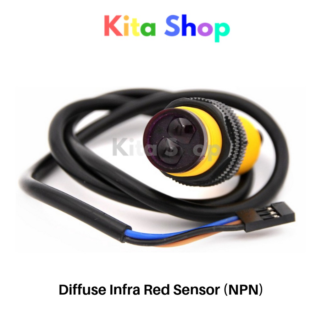Diffuse Infra-Red (IR) Range Sensor (E18-D80NK) | Shopee Philippines