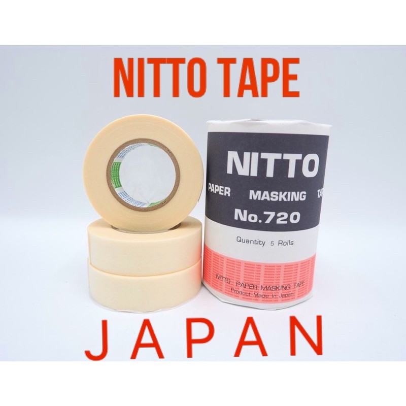 NITTO Tape (NITTO) Genuine Japan 1 High Temperature Resistant Adhesive ...