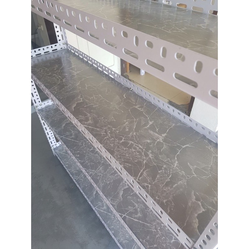 HEAVYDUTY STEEL RACK WITH SHELVES / SLOTTED ANGLE BAR RACK / METAL RACK ...