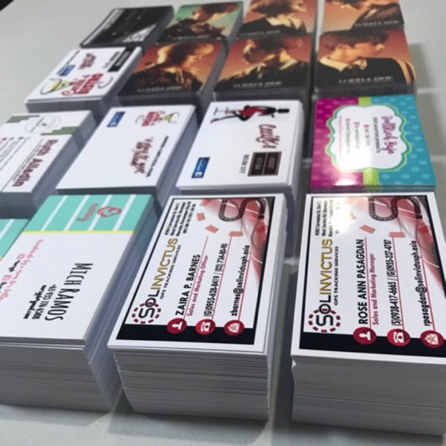 Calling Card 100pcs / Quality Prints | Shopee Philippines