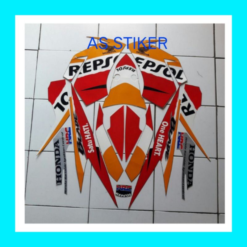 2012 full body Polet Blade Repsol list sticker striping | Shopee ...
