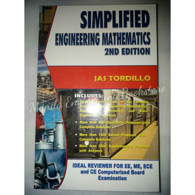 ORIG SIMPLIFIED ENGINEERING MATHEMATICS 2nd ed Jas Tordillo | Shopee ...