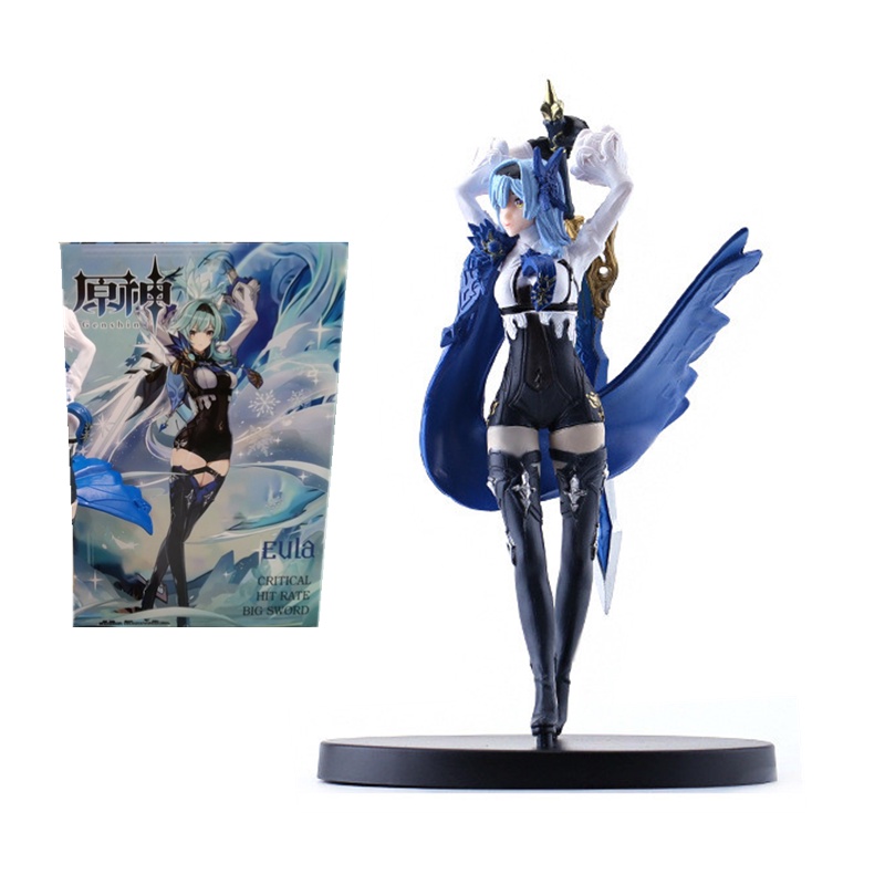 17cm Anime Figure Genshin Impact Eula PVC Action Figure Collection ...
