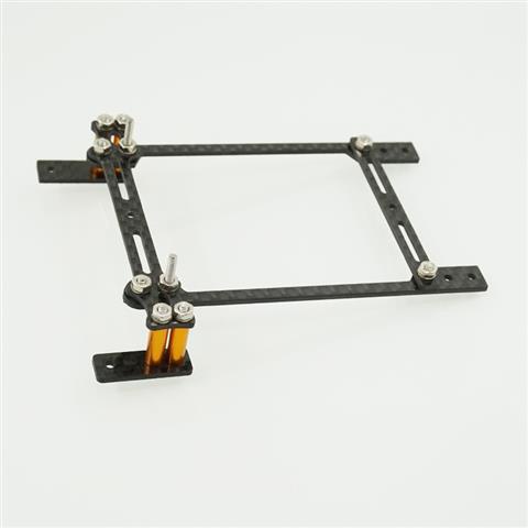 Homemade Tamiya MINI 4WD racing car HG carbon body lantern front lanter ...