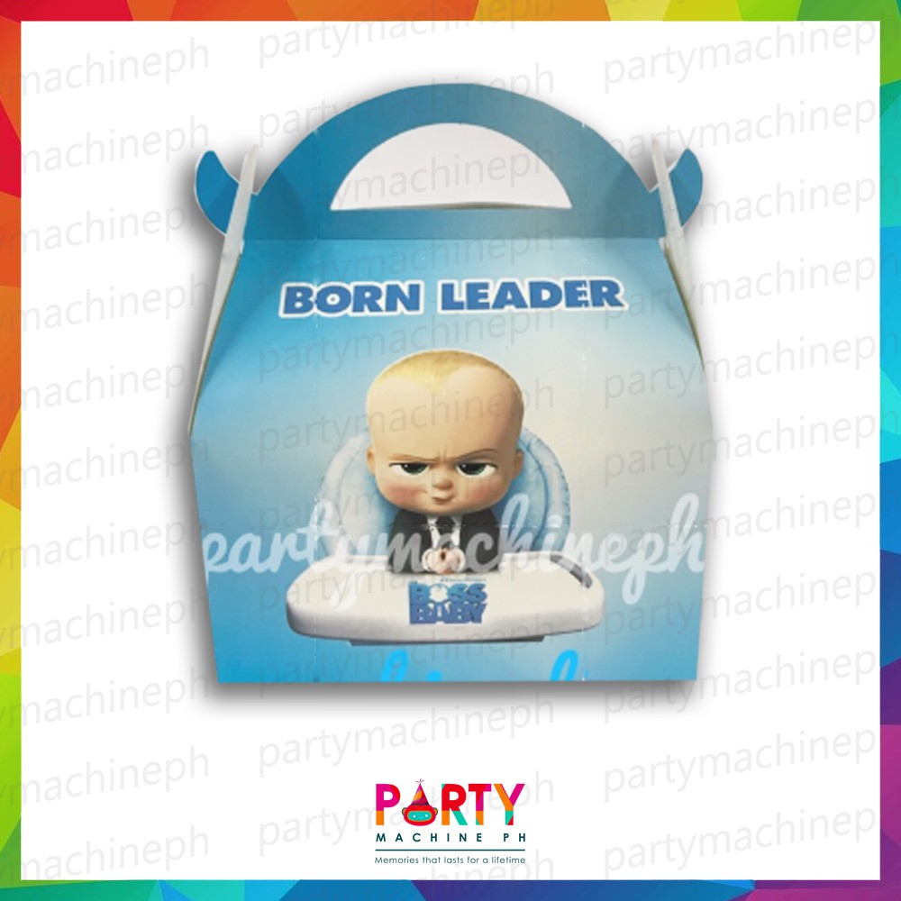 12pcs Boss Baby Loot Box / Donut Box / Gift Box / Baby Boss Giveaways ...