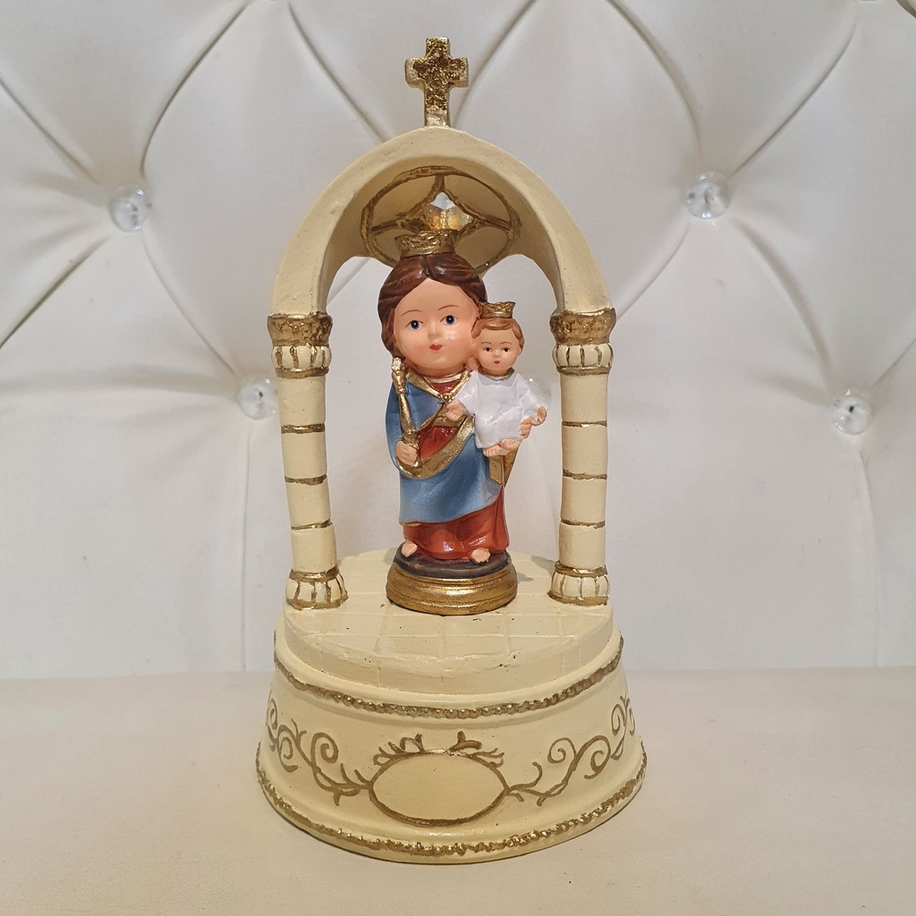 Bambini Chibi Mini Mary Help of Christians (9cm) w Retablo (19cm) Altar ...