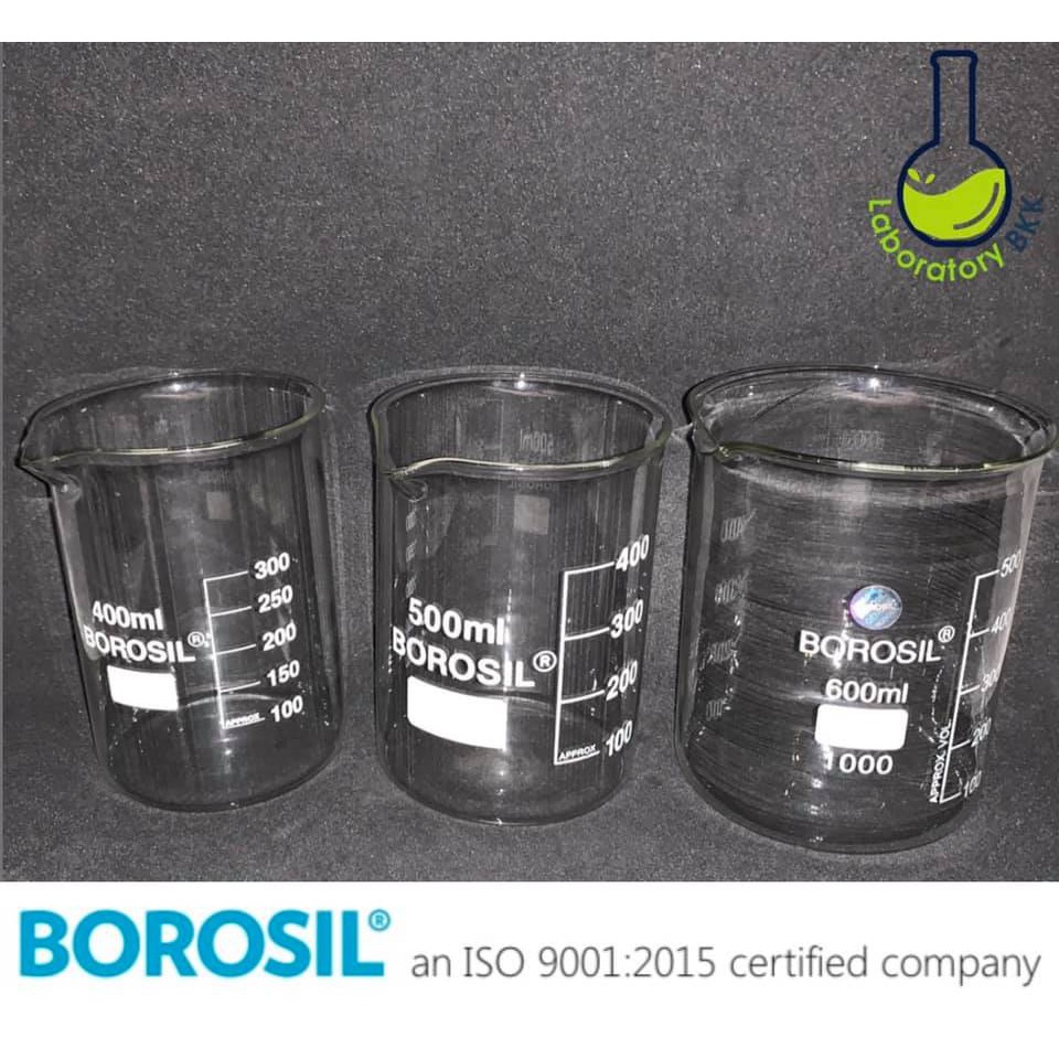 Glass beaker Borosilicate Fireproof food grade Safe In Filling 3.3 ...