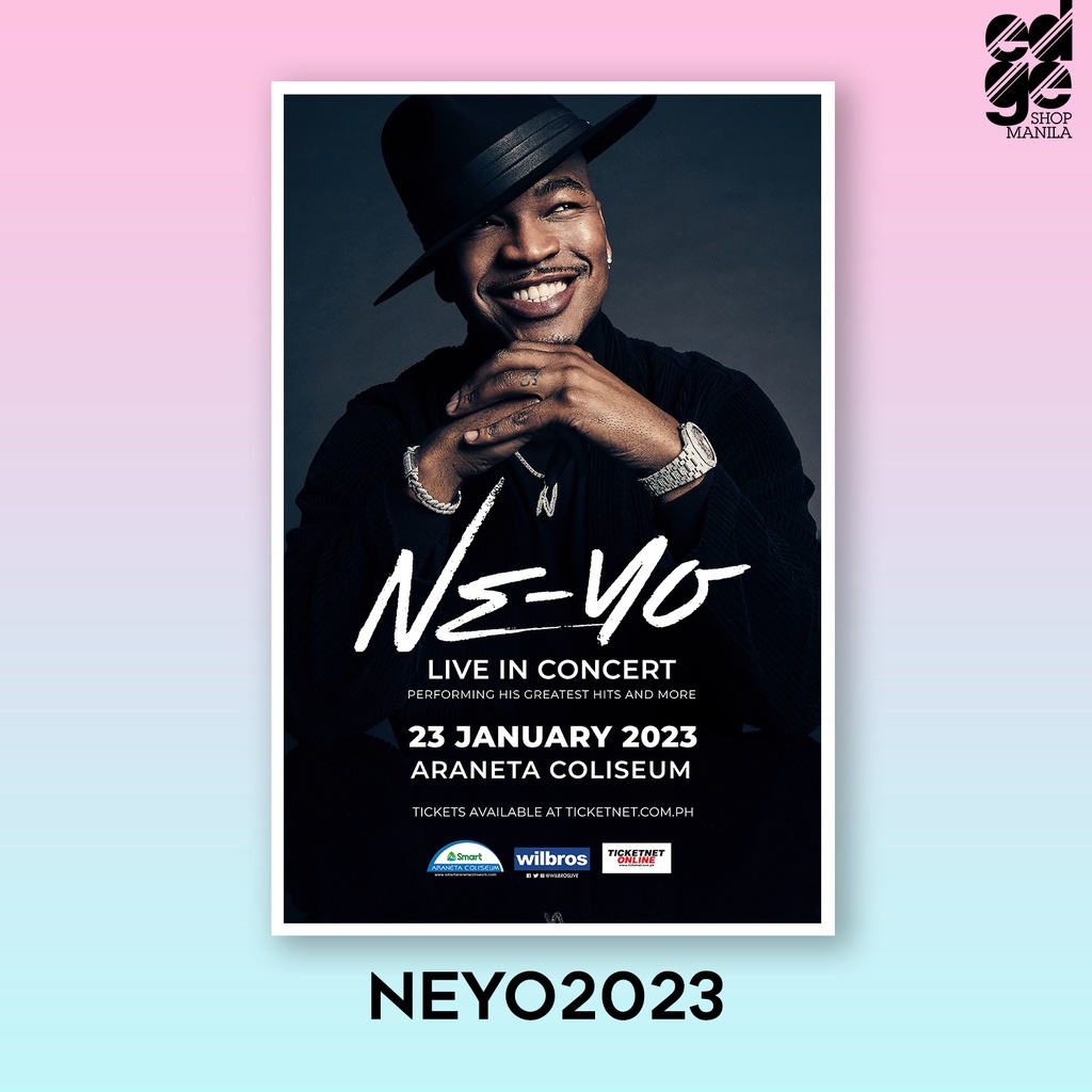 NE-YO IN MANILA Concert Posters ( 305mm x 470mm ) | Shopee Philippines