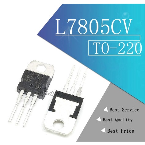 Voltage Regulator IC Transistor L7805CV L7805 7805 DIP LM7805 5V | Shopee Philippines