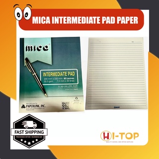 Mica Intermediate Pad l Sold per ream (10pads) l Paper Long Writing Pad ...