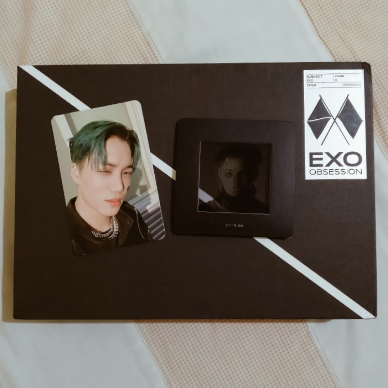 Unsealed ALBUM EXO OBSESSION (KAI SET) | Shopee Philippines