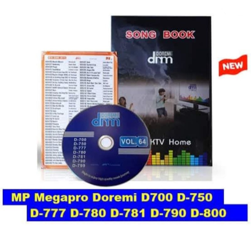 MEGAPRO DOREMI UPDATED DISC VOL.66 & SONGBOOK | Shopee Philippines