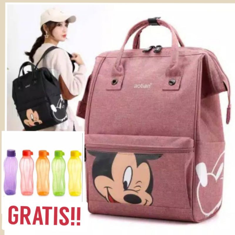 [COD] THE CUTEST ANELLO MICKEY MOUSE BACKPACK CHILDREN'S/ BAG CHILDREN ...