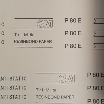 3M Sanding Paper | Floor Sand | Aluminum Oxide/Antistatic Resin bond ...