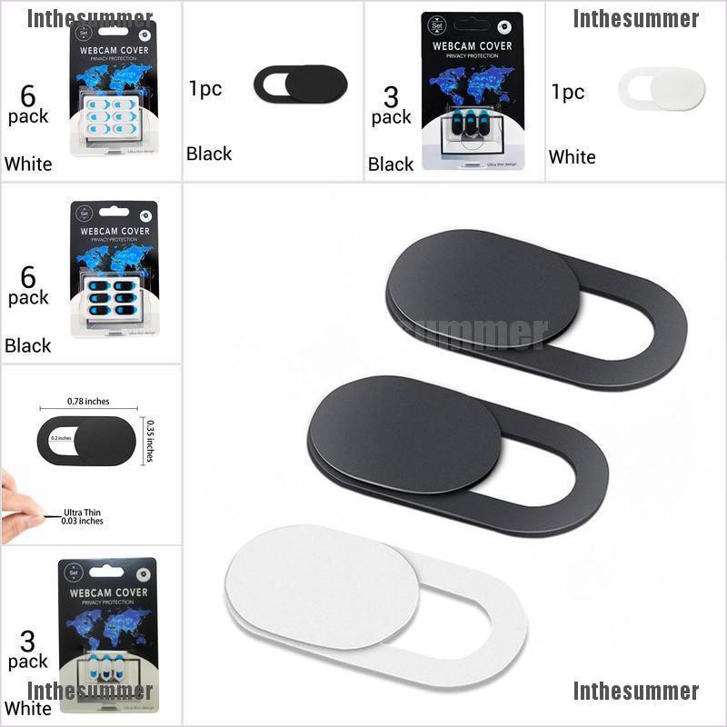 ლCODლ 【Ready Stock】 WebCam Cover Plastic Camera Lens Privacy Sticker ...