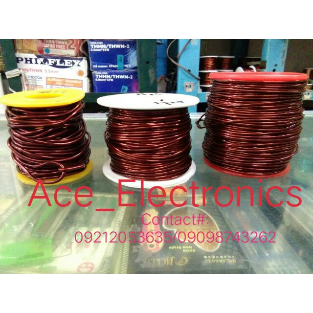 Magnetic Wire Pure Copper sizes #8 - #37 | Shopee Philippines