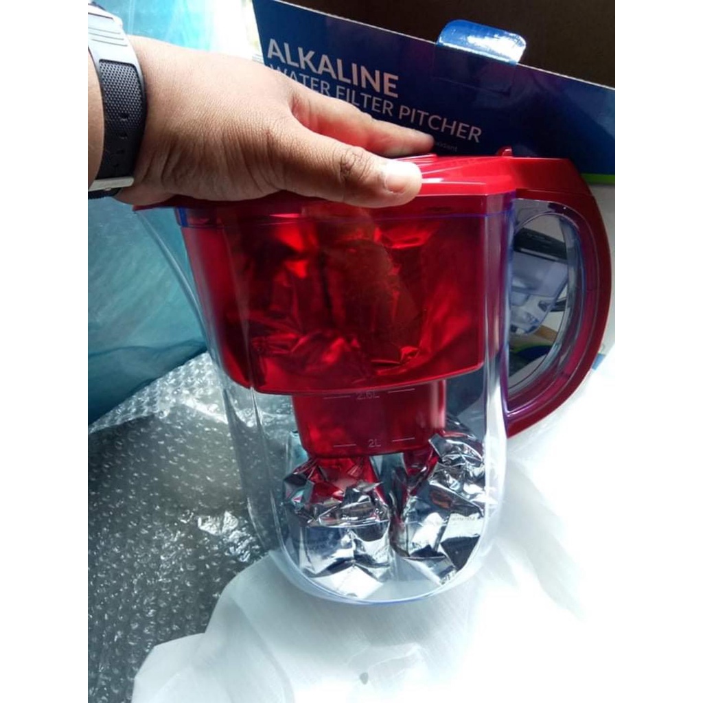 ALKALINE WATER FILTER PITCHER/6 stages filtration system technology ...