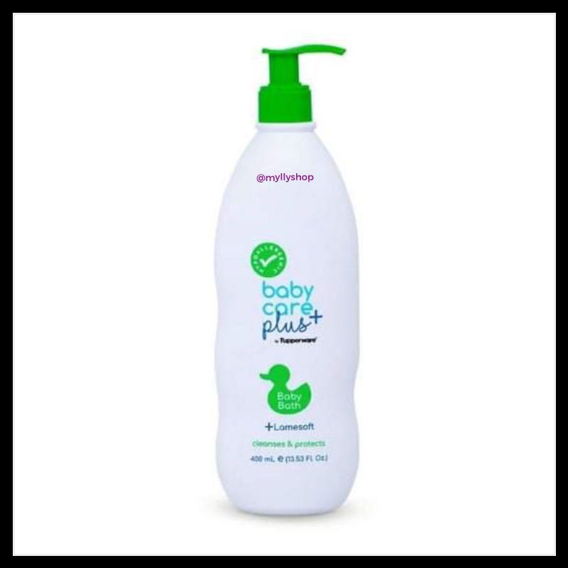 TUPPERWARE BRANDS BABY CARE PLUS WHITE BATH 400ML | Shopee Philippines
