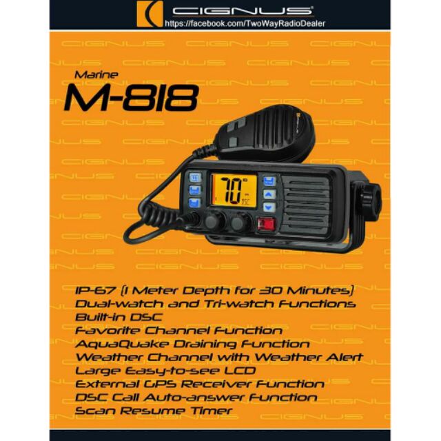 CIGNUS M818 marine base | Shopee Philippines