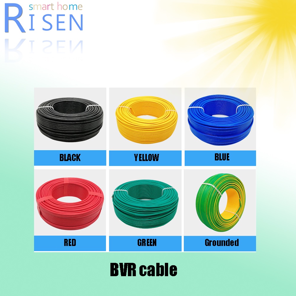 BVR Copper Conductor PVC Insulated Flexible Wire 450/750V 1.5-6.0MM ...
