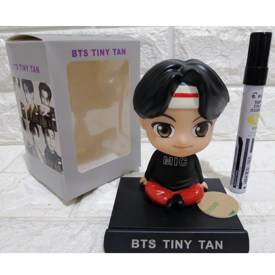 Kaws Black,Gray,Pink,BTS Jung Kook V Arale Action Figure Bobblehead ...