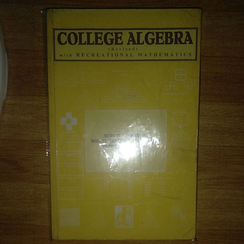 College Algebra With Recreational Mathematics (2006 edition) – Ymas ...