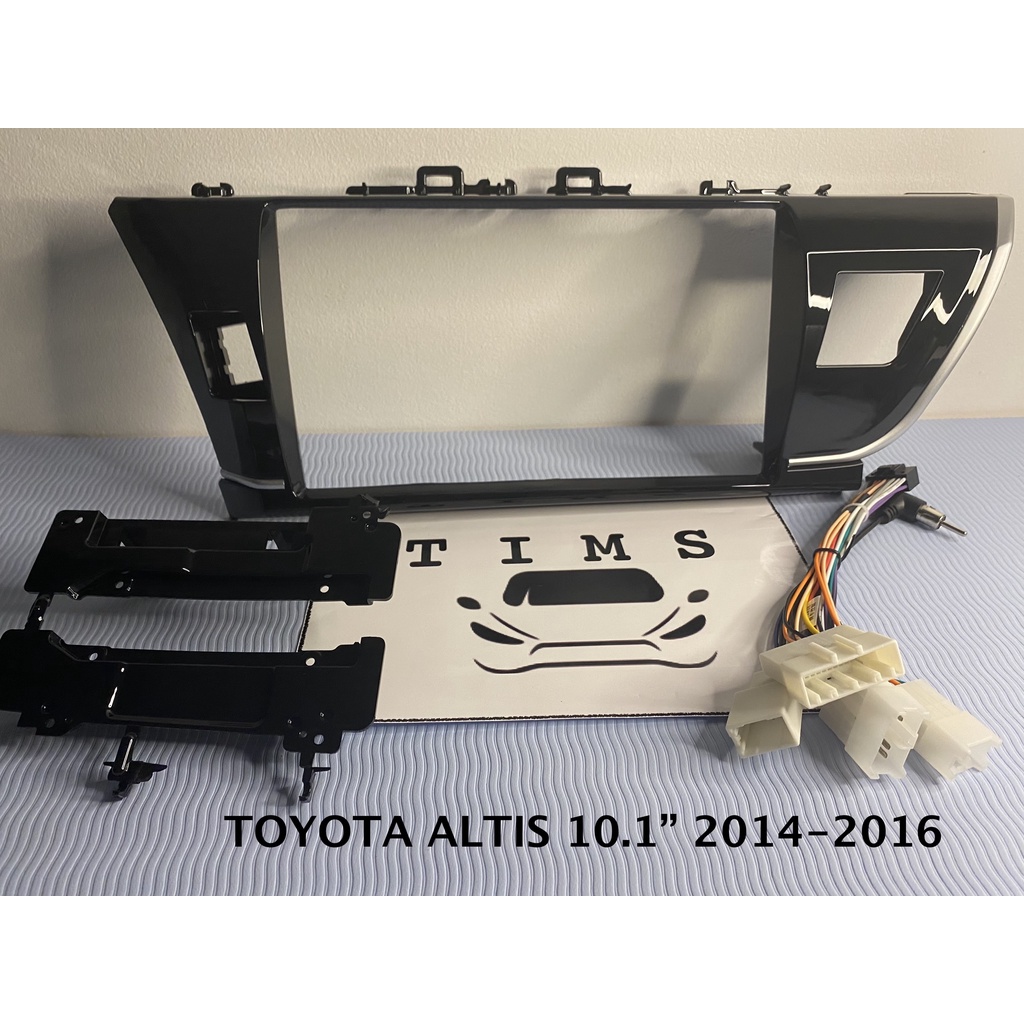 TIMS BRAND NEW Head Unit/ Stereo Frame Panel for TOYOTA ALTIS 2014 2015 ...