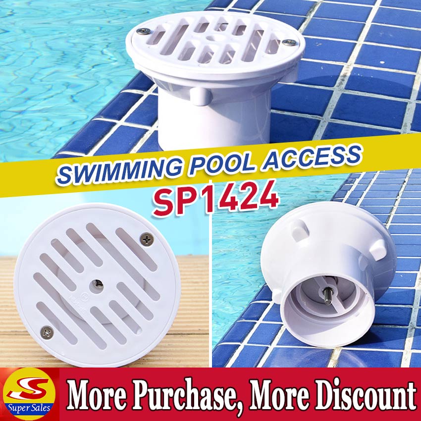 【SuperSales】Swimming Pool Floor Drainer Protable Water Outlet SP-1424 ...
