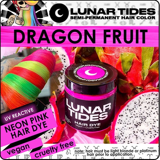 [I Love to Dye] Lunar Tides Neon Dragonfruit Semi-Permanent Neon Pink ...